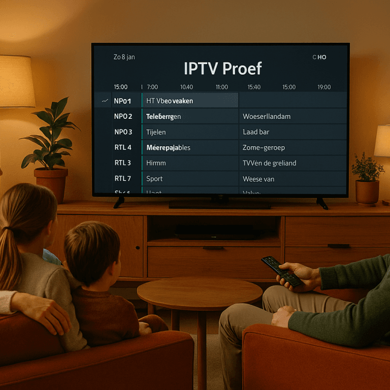 IPTV Proef 2025 – Gratis Test bij iptvaanbiedersnederland